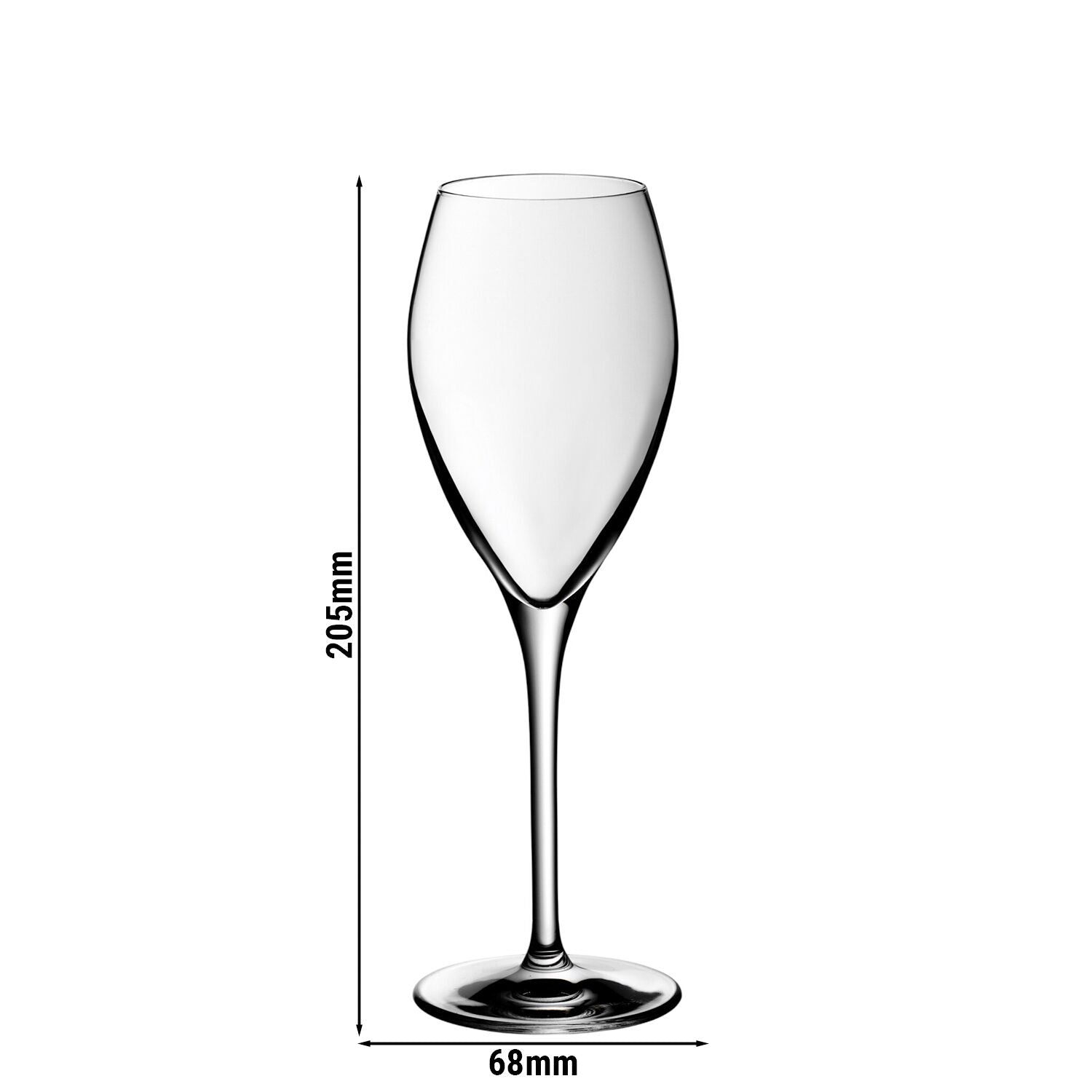 (6 stk.) WMF | SMART - Champagneglass 29 - 210 ml - med påfyllingslinj
