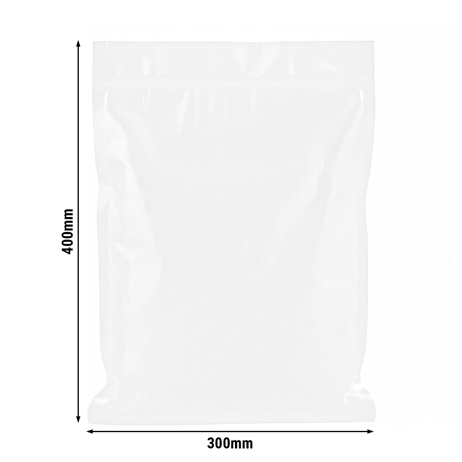 (1000 stk.) Vakuumposer - glatt - 300x400mm - 90µm